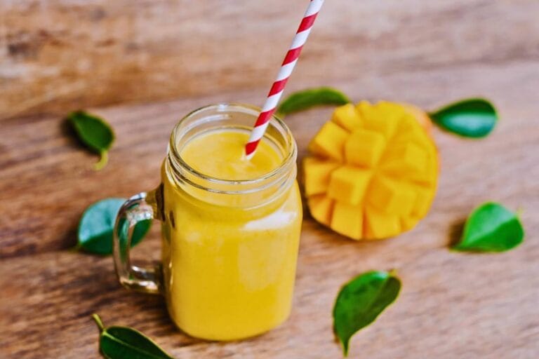 Energia Tropical: Smoothie De Manga, Gengibre E Cúrcuma! | Pai Na Cozinha